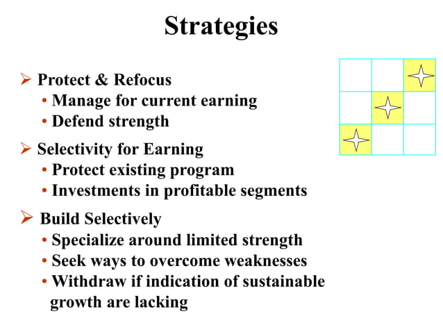 GE Nine Cell Matrix and BCG-A Comparative Approach | PPT