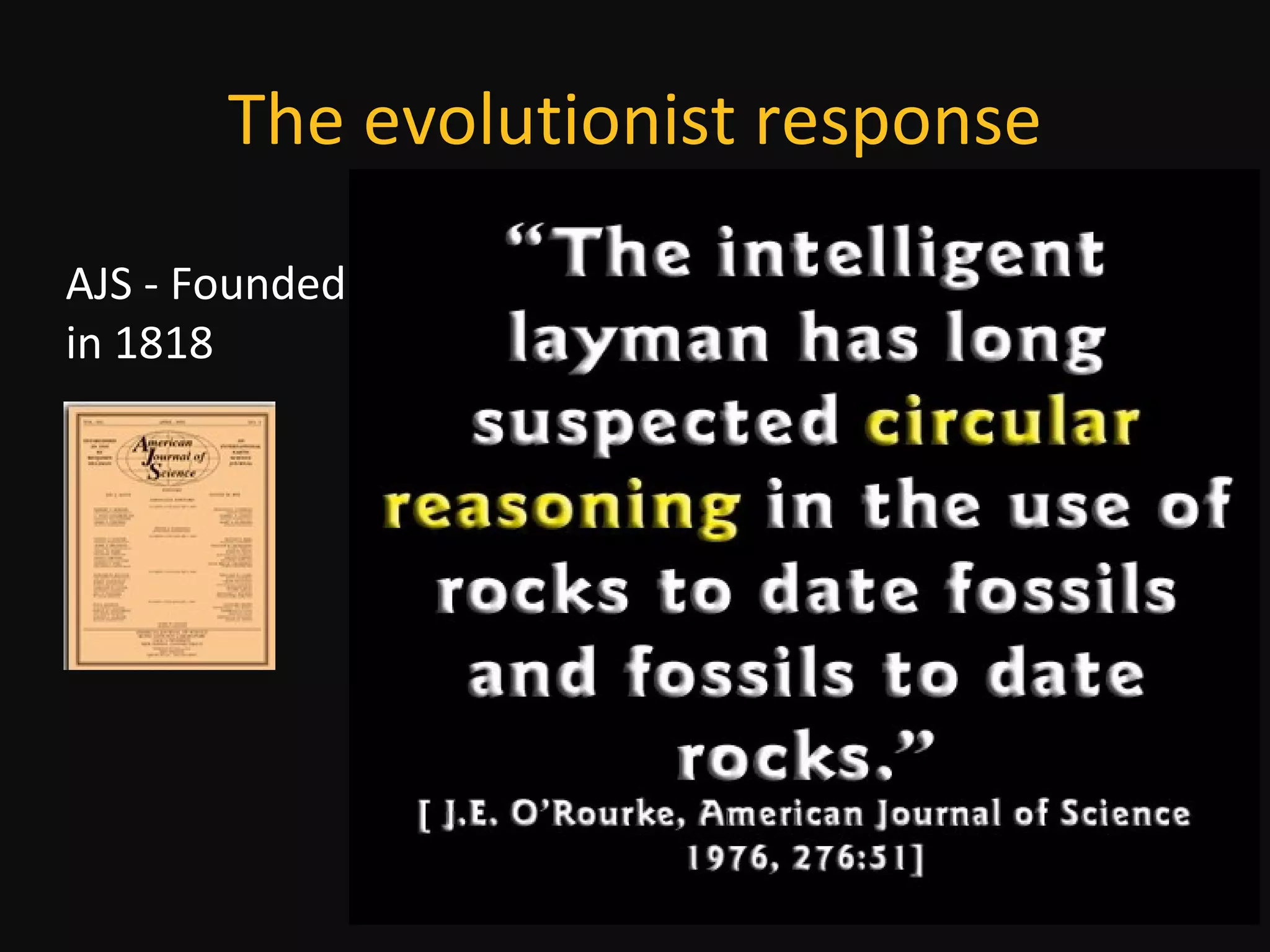 Designed or evolved - evolution vs creationism | PPT | Geology | Science