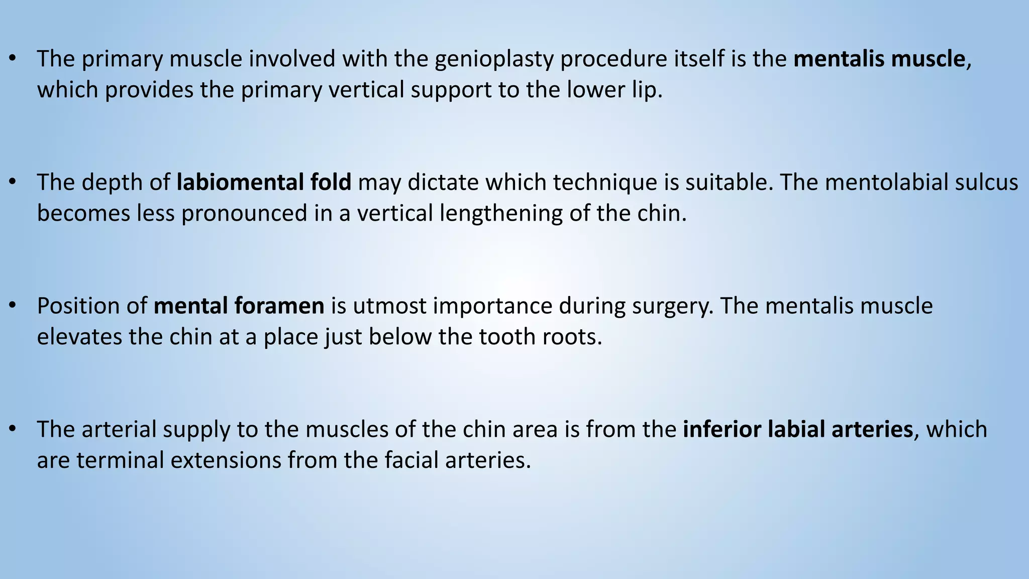 Genioplasty | PPTX