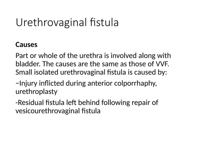 GENITAL FISTULAE in Gynaecology medicine.pptx