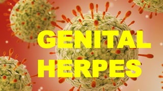 GENITAL HERPES.pptx STD , MEDICAL AND SURGICAL II | PPTX | Infectious Diseases | Diseases and ...