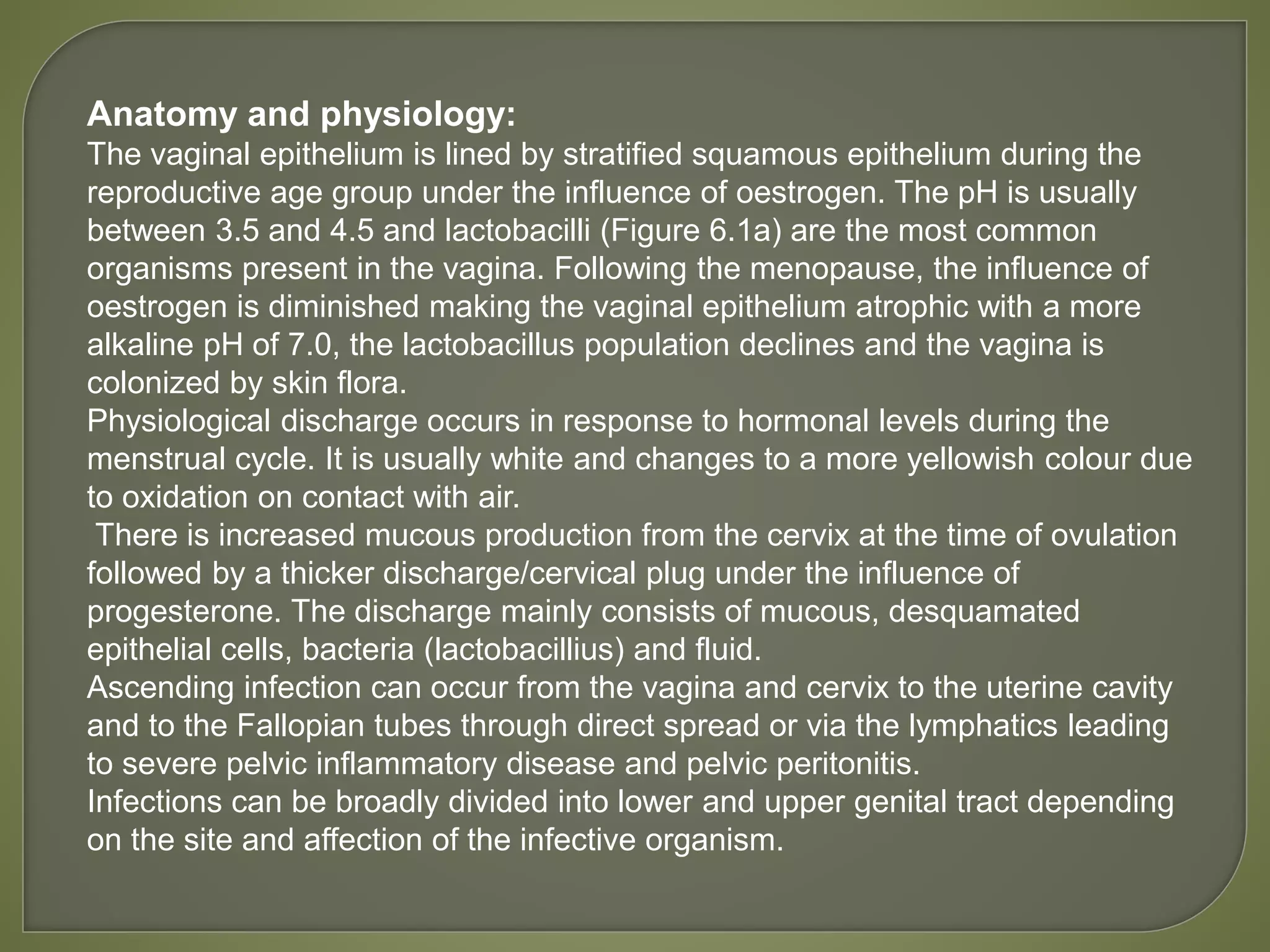 Genital infections in gynecology | PPTX
