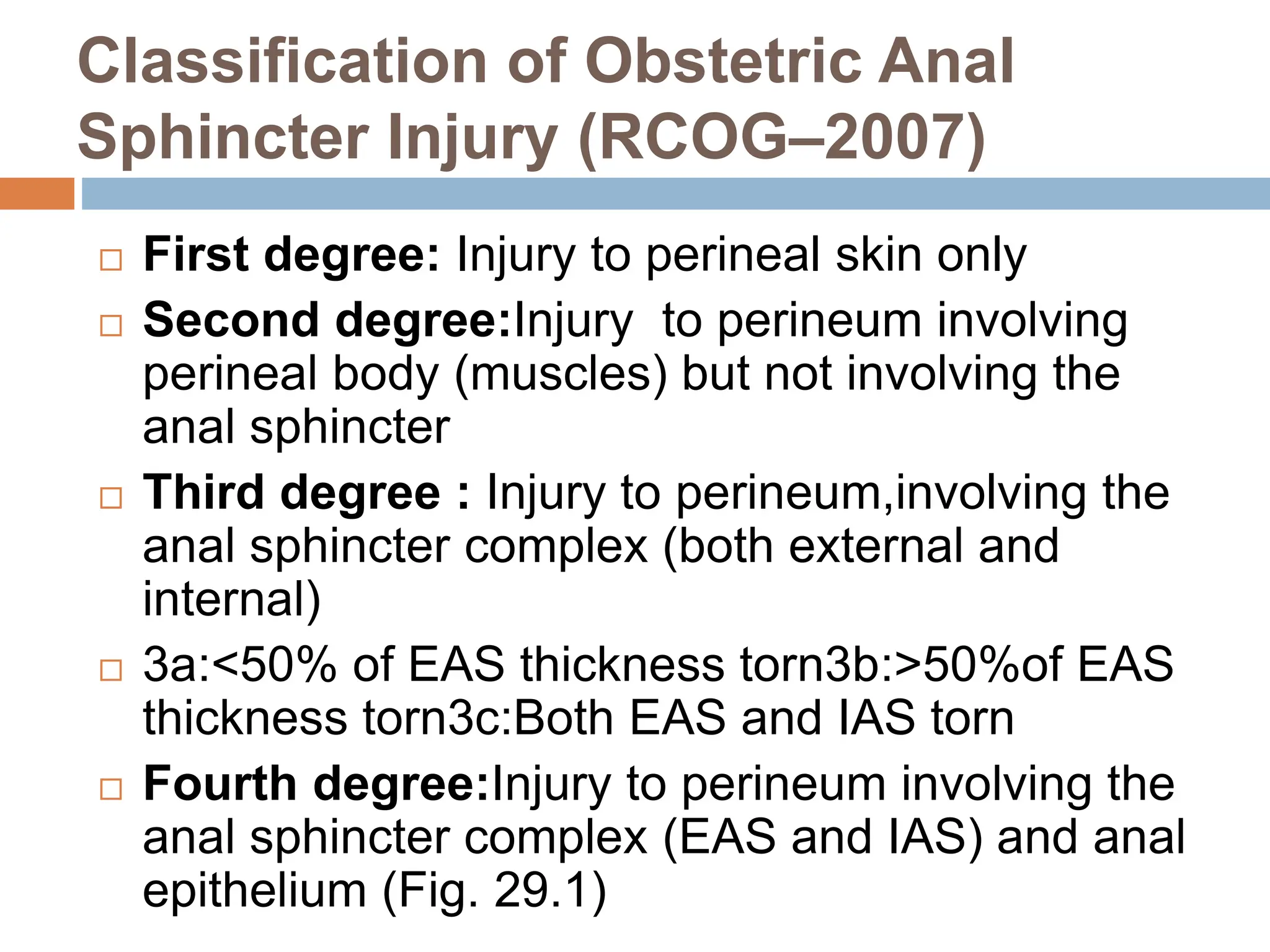 GENITAL INJURIES and various degrees of tear.pptx