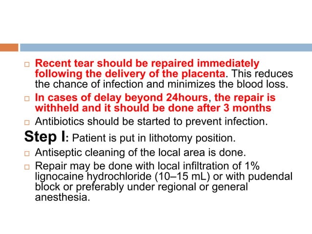 GENITAL INJURIES and various degrees of tear.pptx