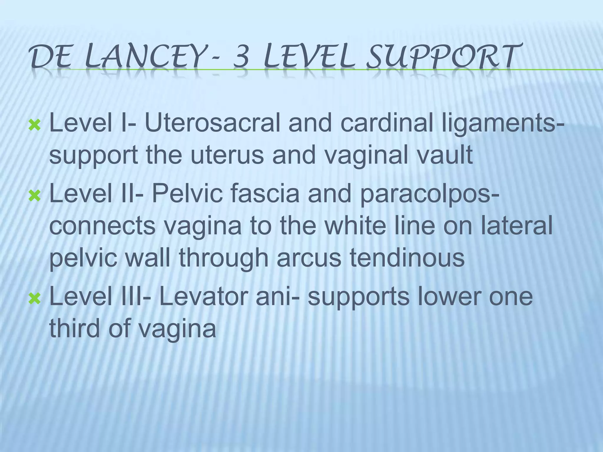 Genital prolapse | PPTX