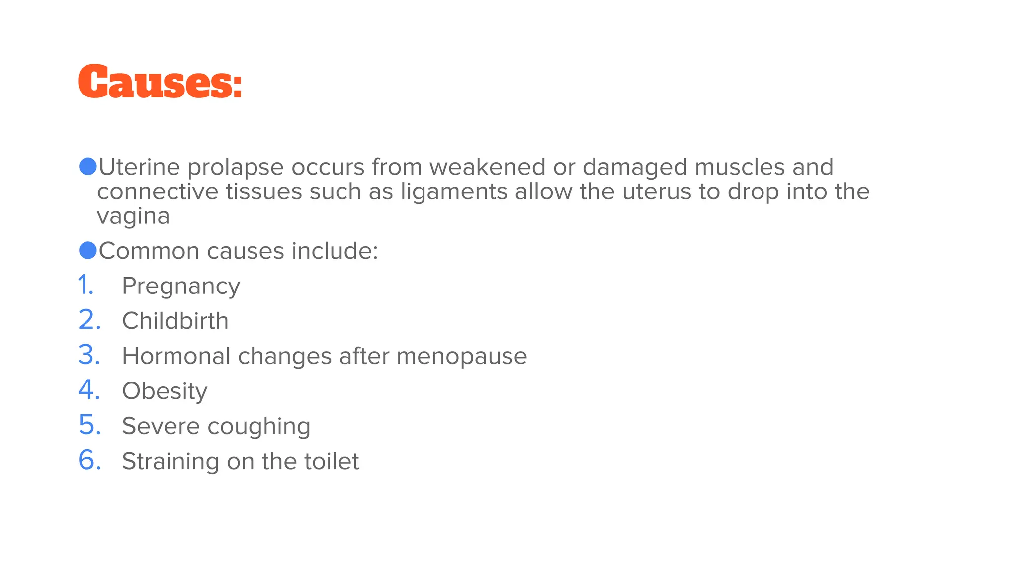 Genital Prolapse | PPTX