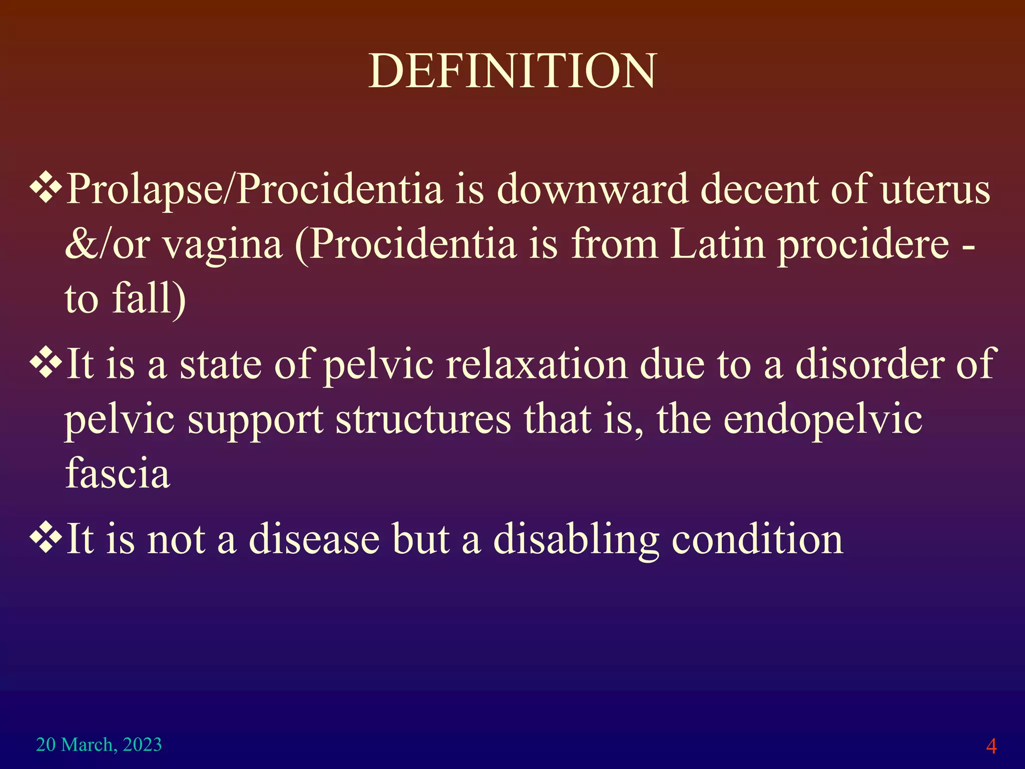 GenitalProlapse AUDIO.ppt