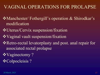 GenitalProlapse AUDIO.ppt