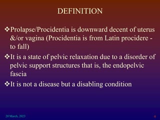 GenitalProlapse AUDIO.ppt