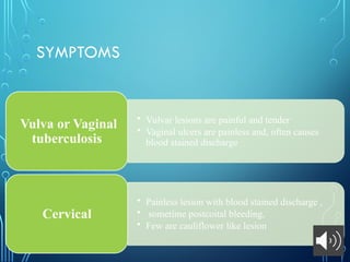 genital tuberculosis power point presentation | PPTX