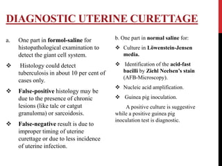 Seminar on genital Tuberculosis | PPTX | Infertility | Reproductive Health