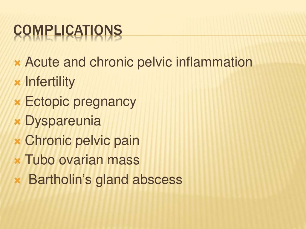 Genital Tract Infections