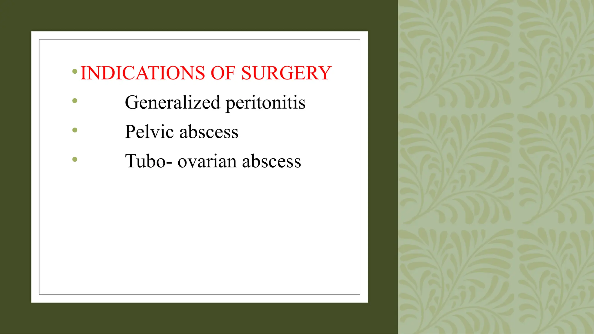 GENITAL TRACT INFECTIONS obstetrics and gynaecological nursing | PPTX