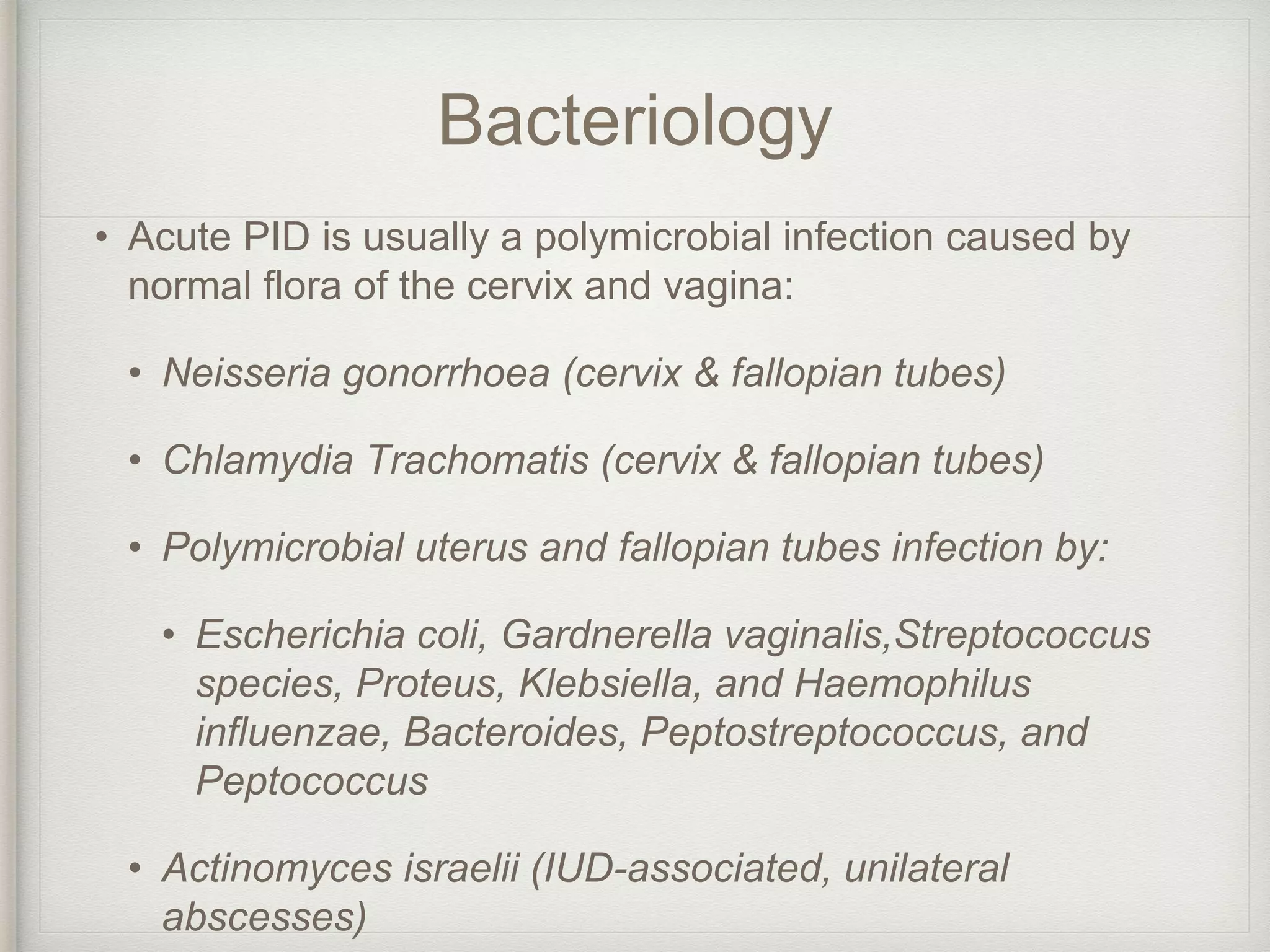Genital Tract Infections - Dr. Julius King Kwedhi | PPTX