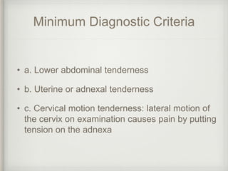 Genital Tract Infections - Dr. Julius King Kwedhi | PPT