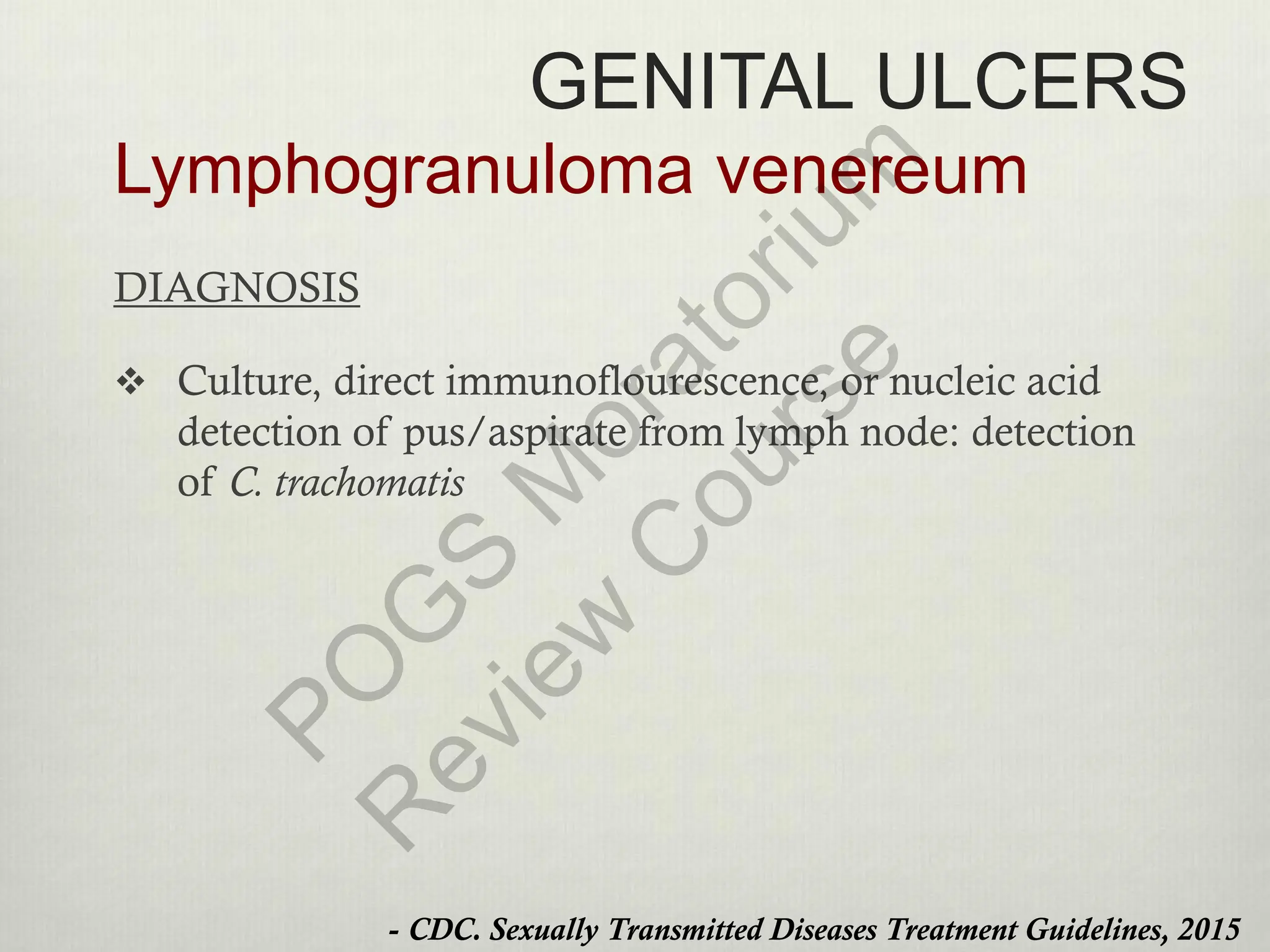 Genital Tract Infections of upper and lower reproductive organ | PPT