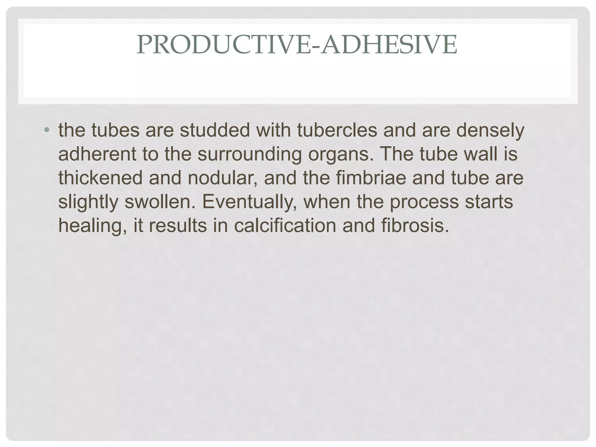 Genital tuberclosis and infertilty | PPT