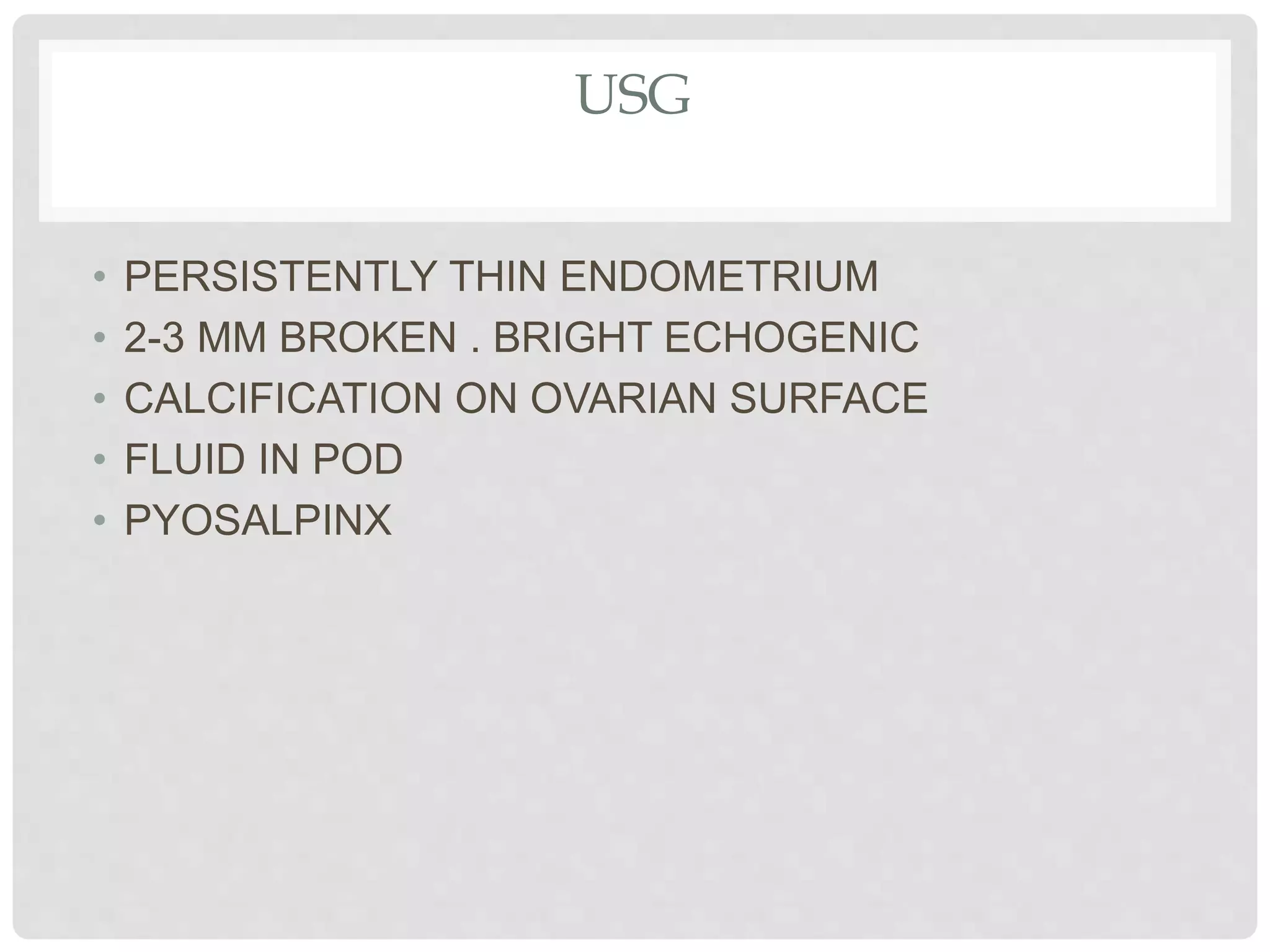 Genital tuberclosis and infertilty | PPT