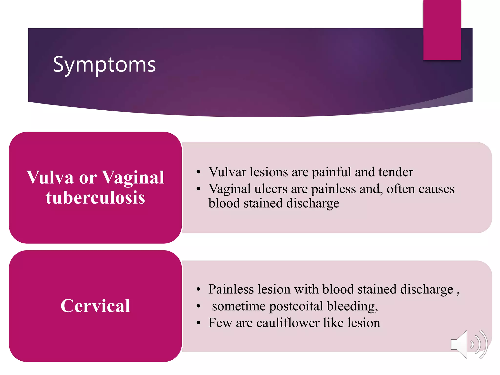 Genital tuberculosis | PPTX