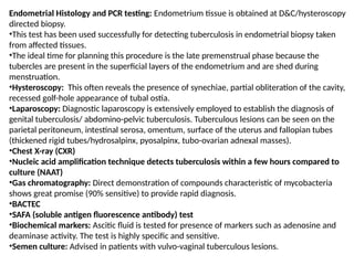 Genital tuberculosis final.pptx ggfffffff | PPTX