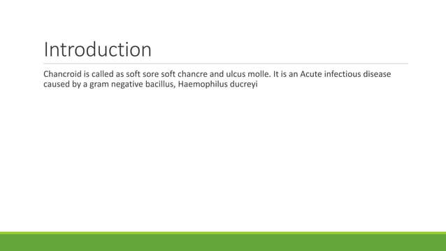 GENITAL ULCERS | PPTX | Infectious Diseases | Diseases and Conditions