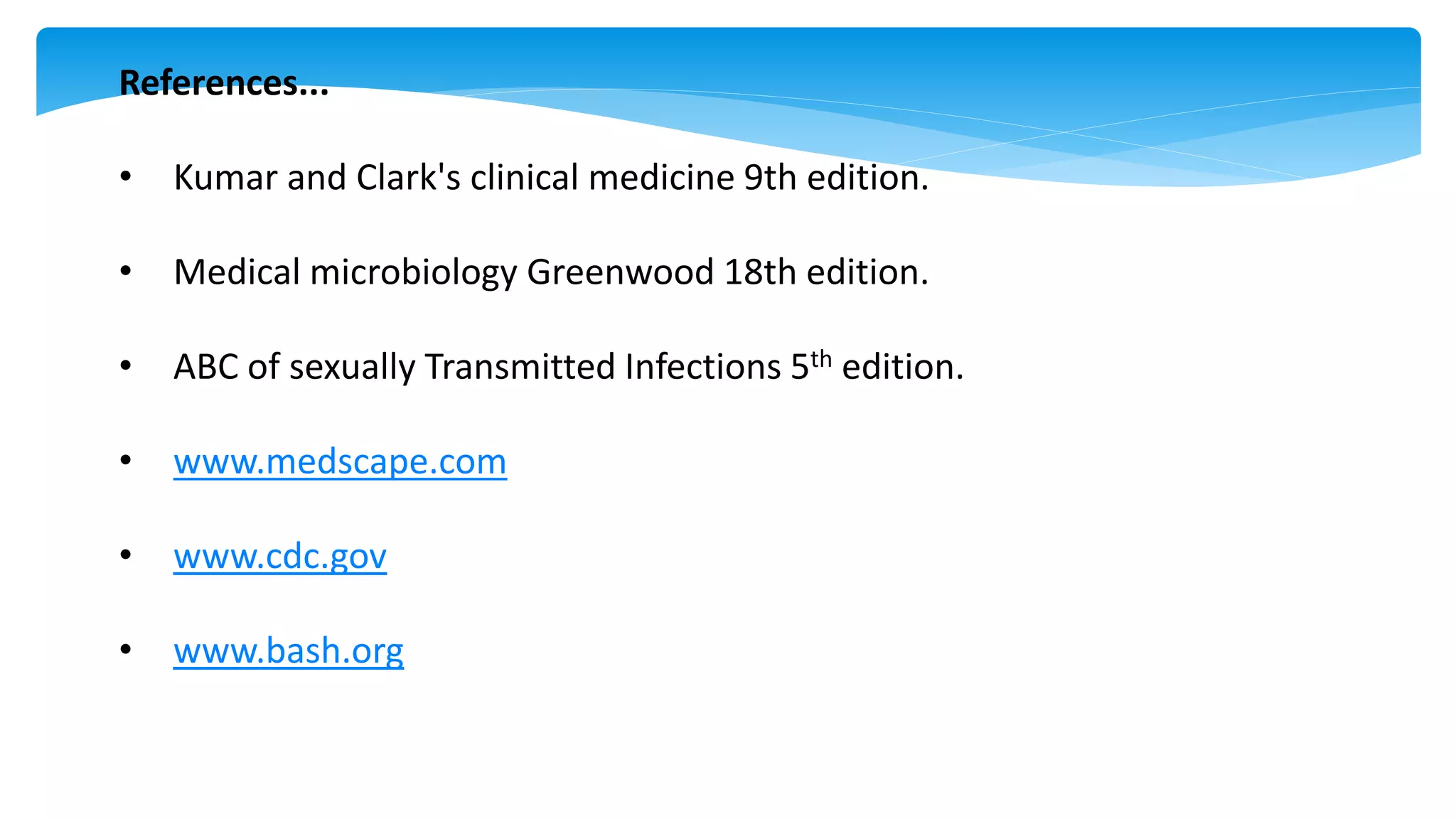 Genital ulcers | PPTX
