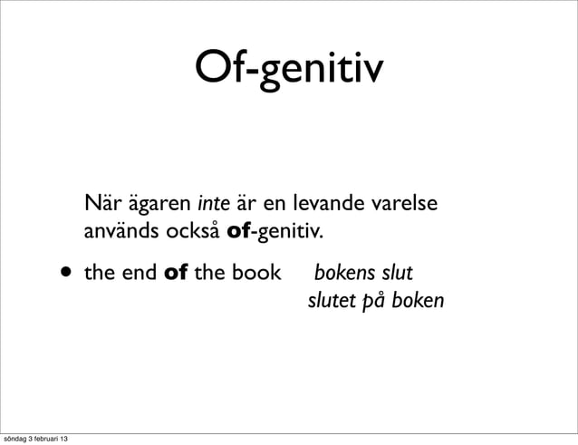 Genitiv | PDF