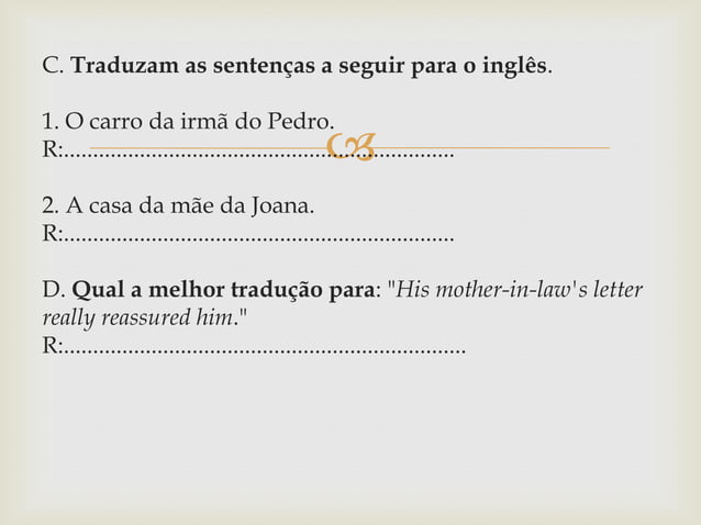 Genitive case | PPTX