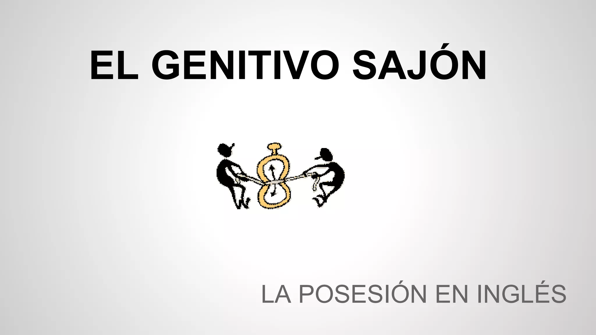 Genitivo sajon | PPTX