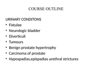 General notes GENITO-URINARY DISORDERS.pptx