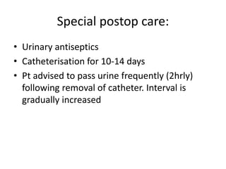 GENITO-URINARY FISTULA.pptx