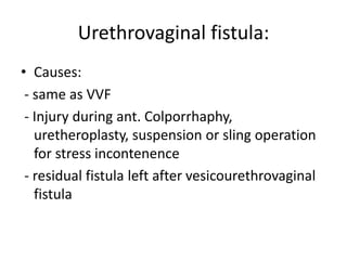 GENITO-URINARY FISTULA.pptx
