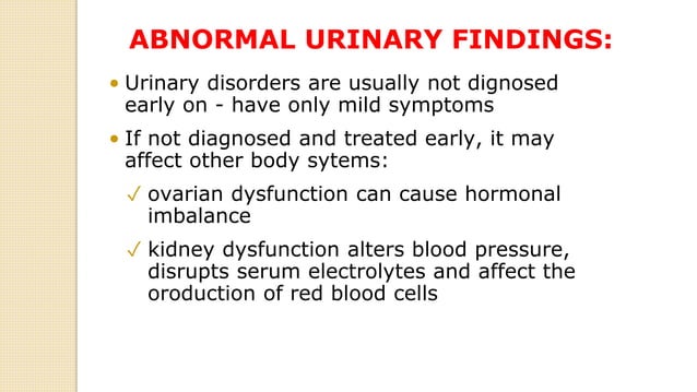 Genitourinary Assessment.pptx | Reproductive Health | Diseases and ...