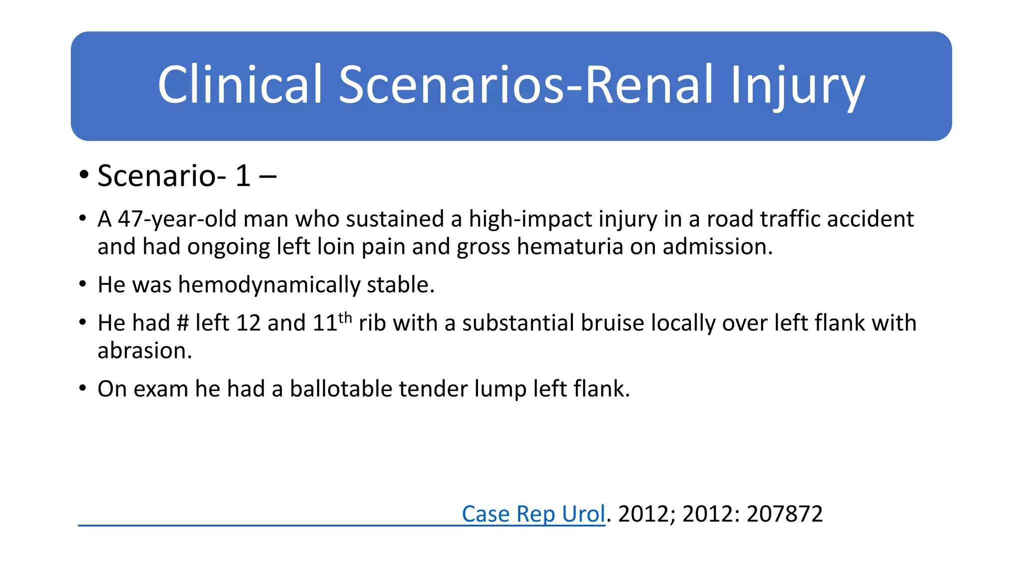 Trauma to Urinary Tract/ Urinary Tract Injury | PPTX