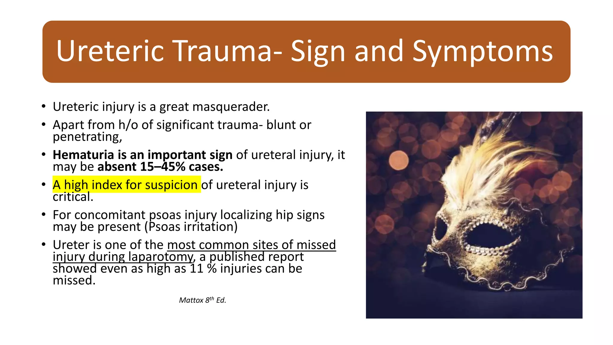 Trauma to Urinary Tract/ Urinary Tract Injury | PPTX