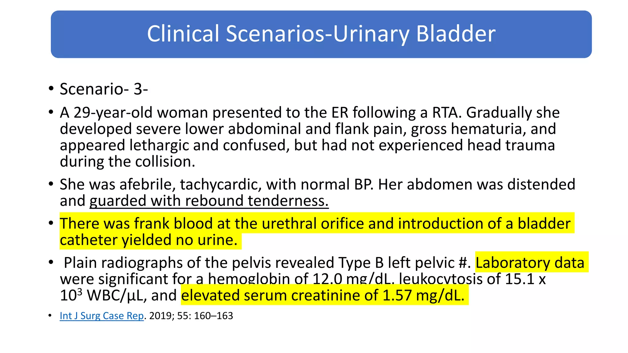 Trauma to Urinary Tract/ Urinary Tract Injury | PPTX