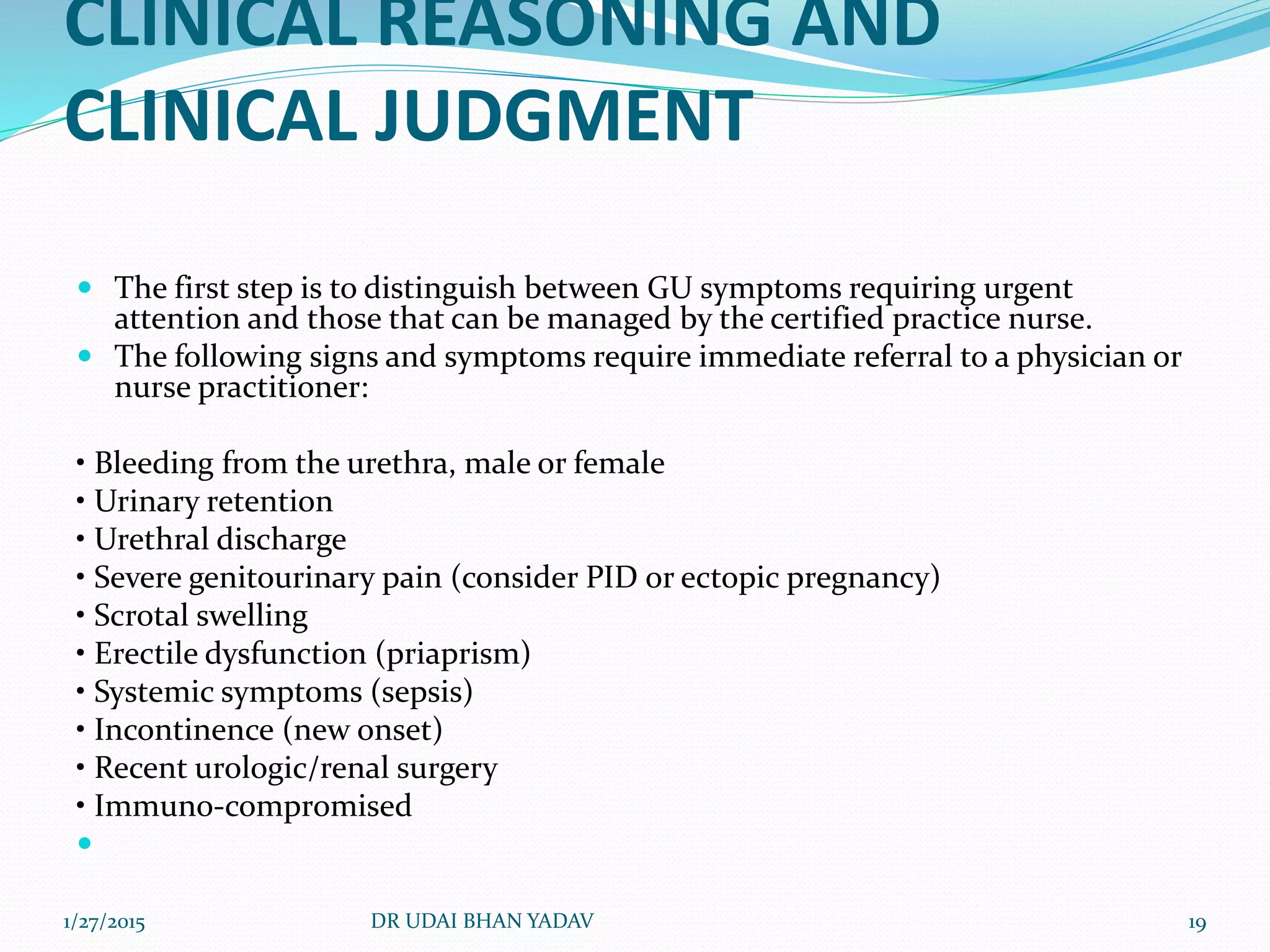 Genitourinary system | PPTX