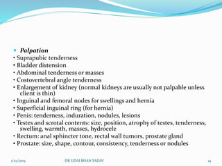 Genitourinary system | PPTX