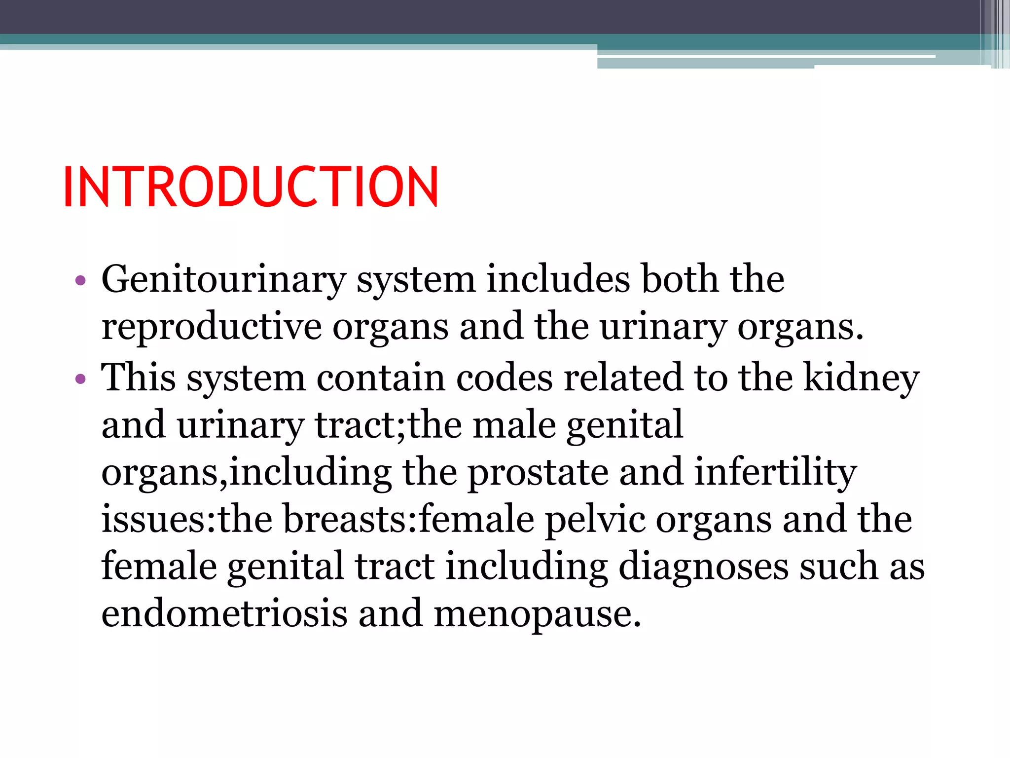 Genitourinary system | PPTX