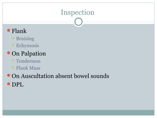 Genito urinary tract trauma | PPT