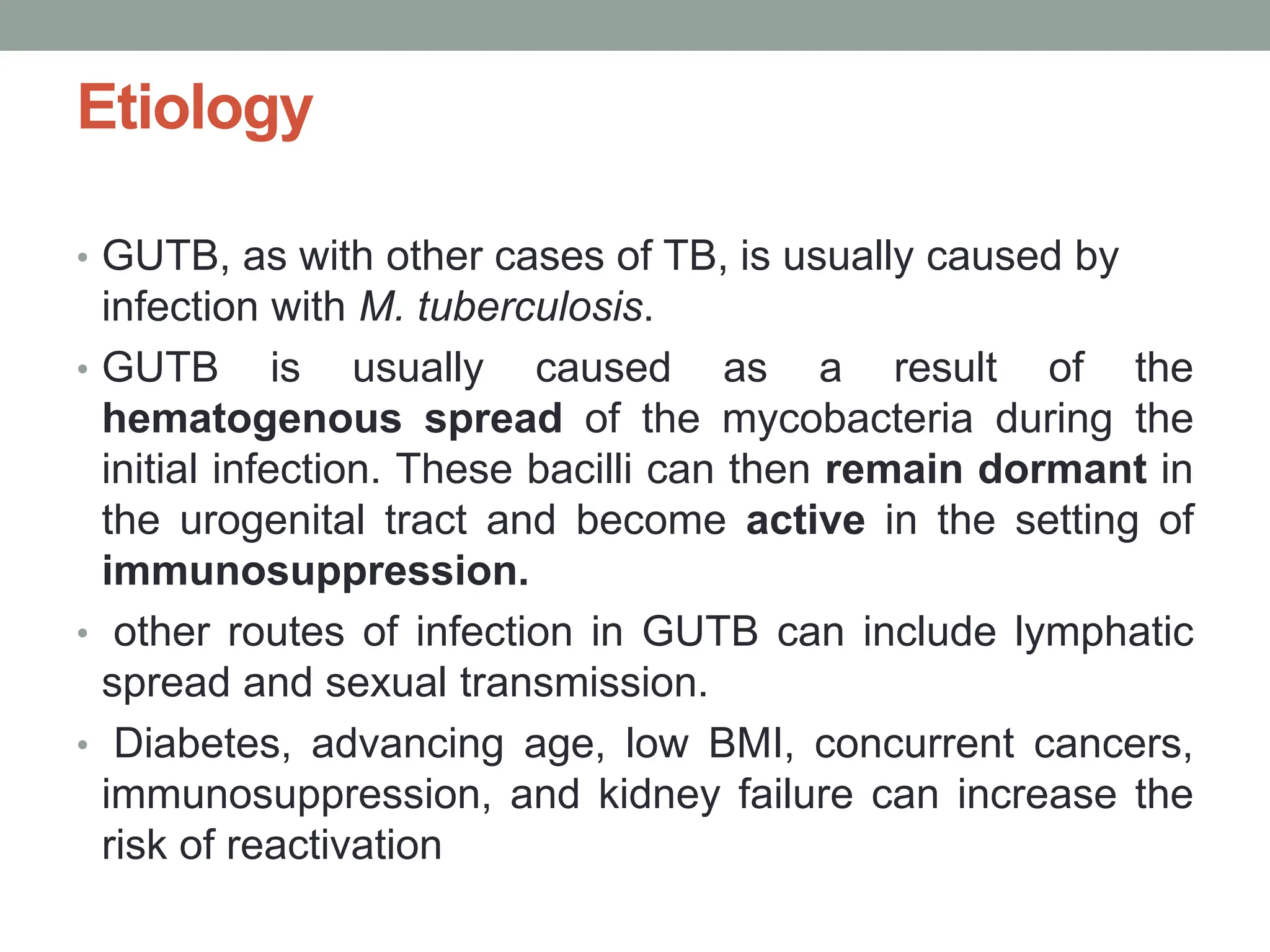 Genitourinary Tuberculosis treatment and managemnt.pptx