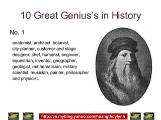 Genius | PPT