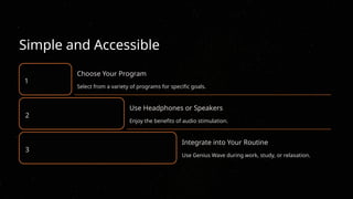 Genius-Wave-Unlock-Your-Brains-Full-Potential | PPTX