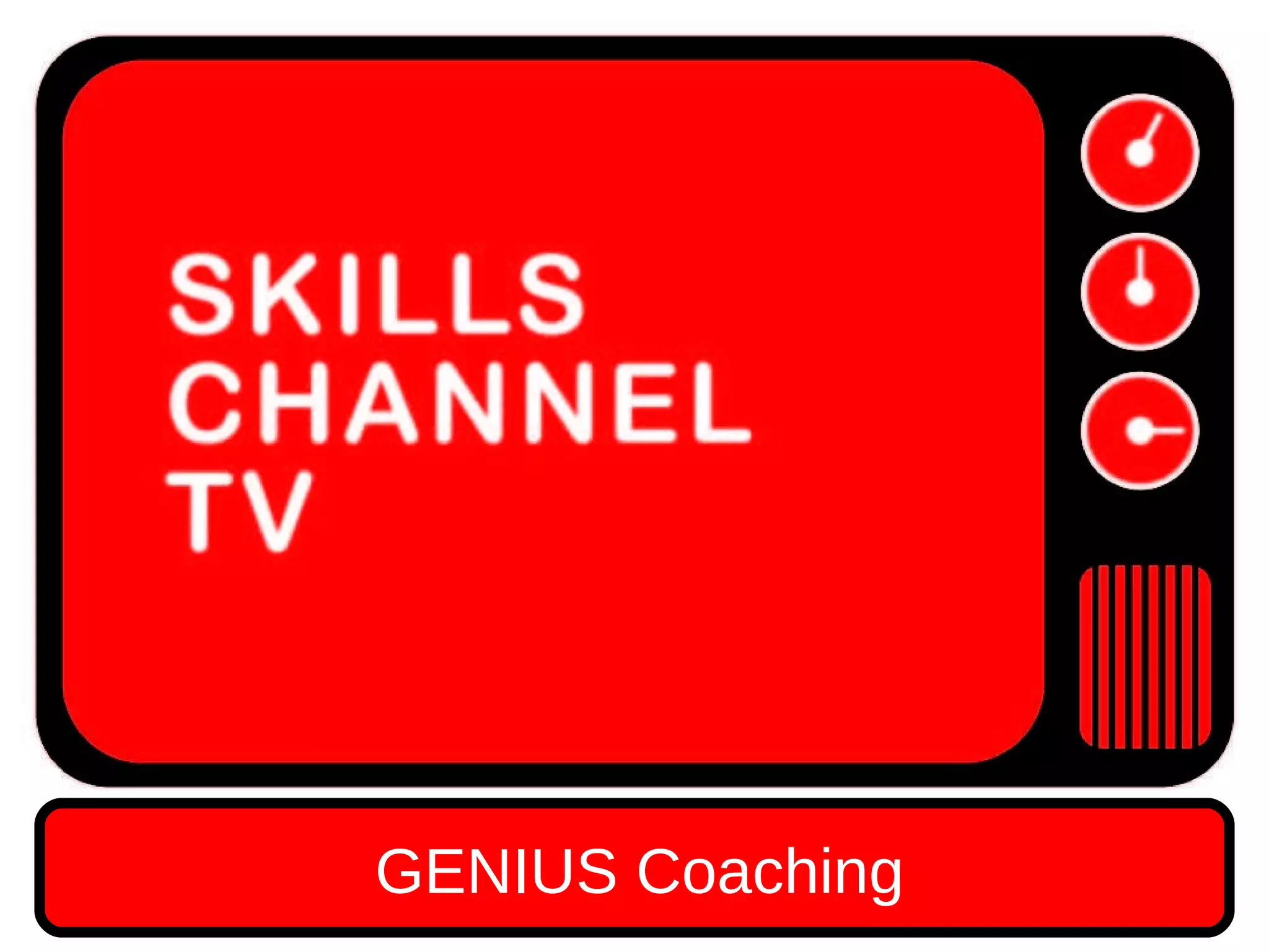 GENIUS Coaching Presentation - Hemsley Fraser | PPT