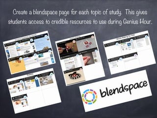 Genius Hour in the Elementary Education Classroom | PDF