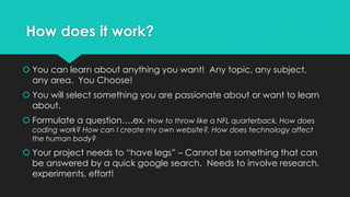 Genius Hour Student Presentation | PPTX