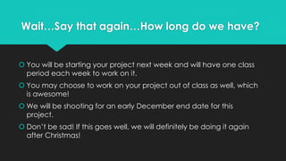 Genius Hour Student Presentation | PPTX