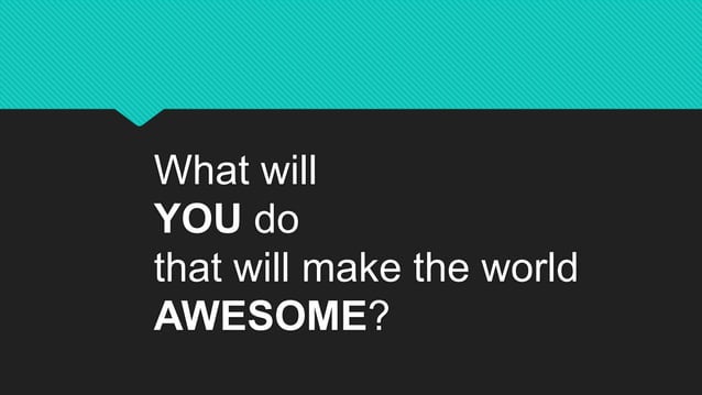 Genius Hour Student Presentation | PPTX