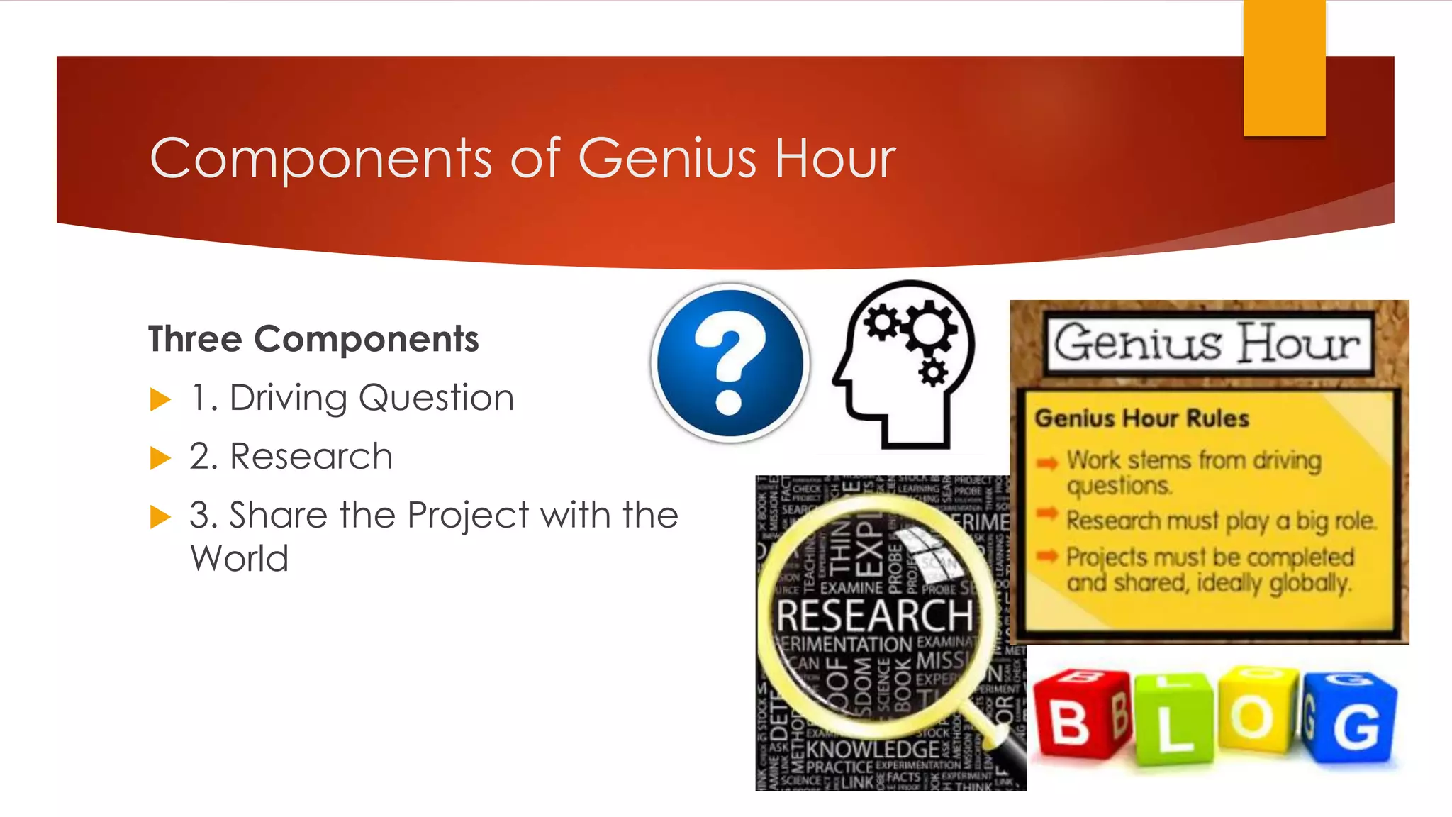 Genius Hour Information for Teachers | PPTX