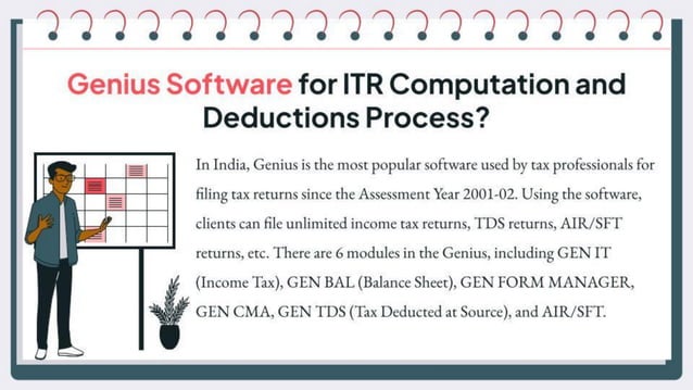 A Guide to Tax Calculations & Deductions Using Genius Software | PDF